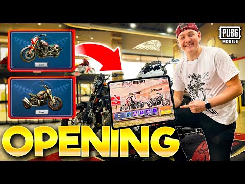INDIAN SCOUT MOTORCYCLE OPENING & VLOG 🏁 PUBG MOBILE