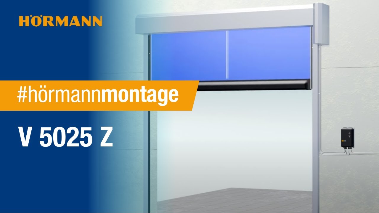 Montageanleitung V 5025 Z I Hörmann - YouTube