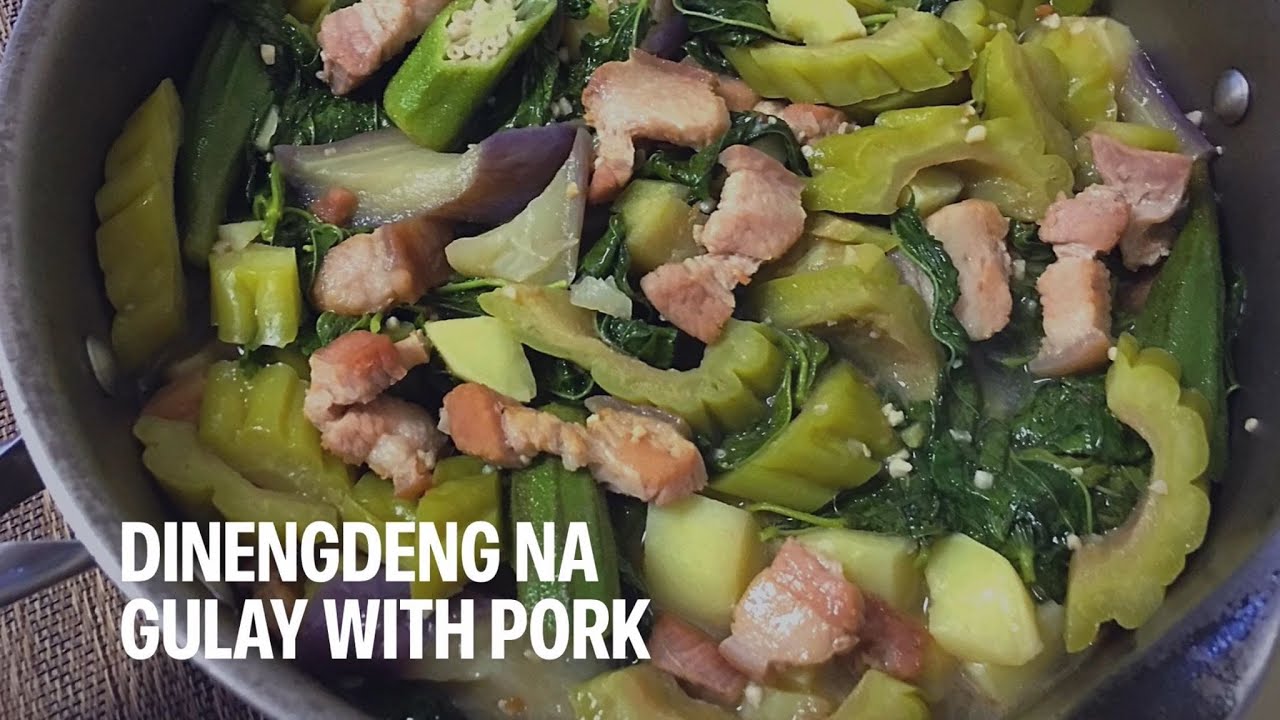 Dinengdeng na Gulay with Karne ng Baboy - YouTube