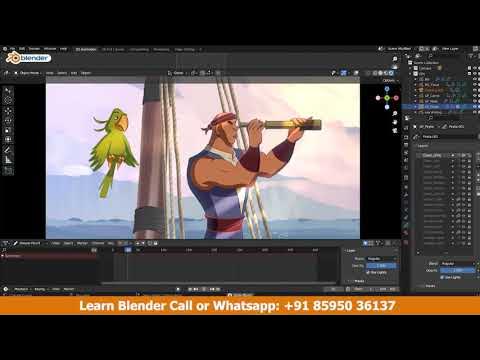 Blender 2D Animation - YouTube