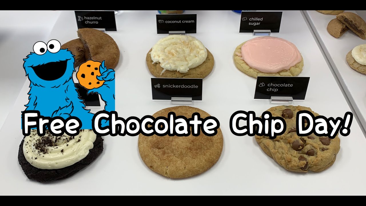 May pa free Chocolate Chip Cookie si Mayora! - YouTube