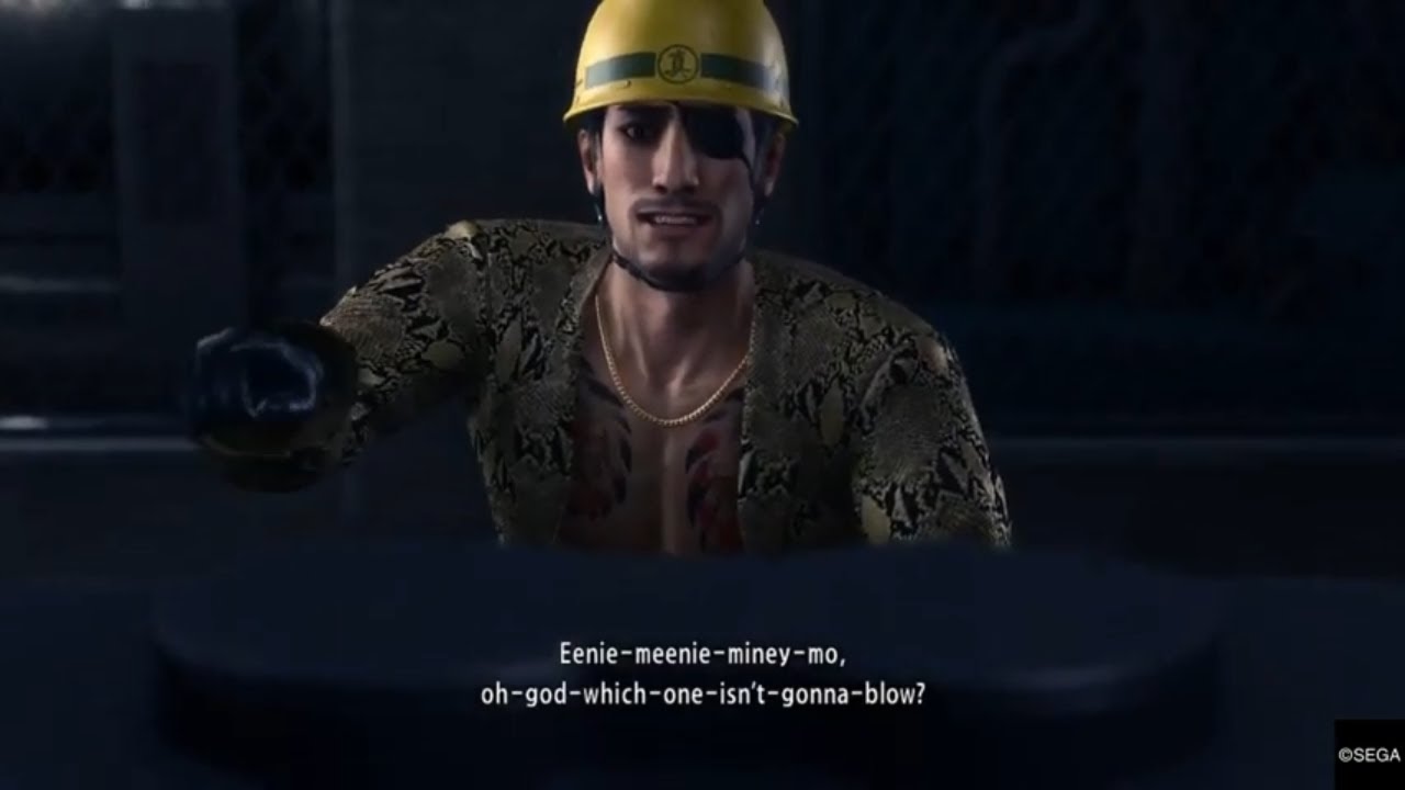 Yakuza Kiwami 2 -Bomb defusal funny scene Never let Majima defuse bomb ...
