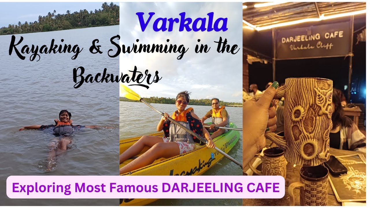 Kayaking & Swimming at Golden Island in Varkala | Anjengo Backwaters ...