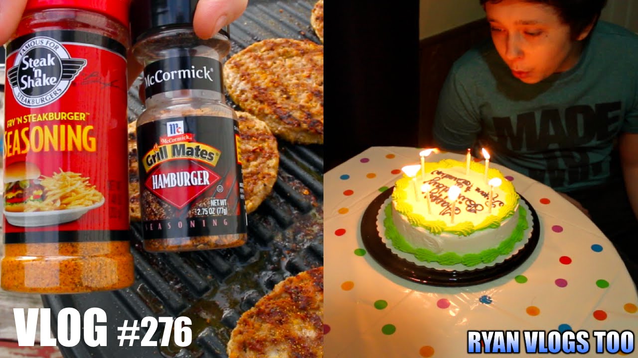 Birthday Party Cookout! - YouTube