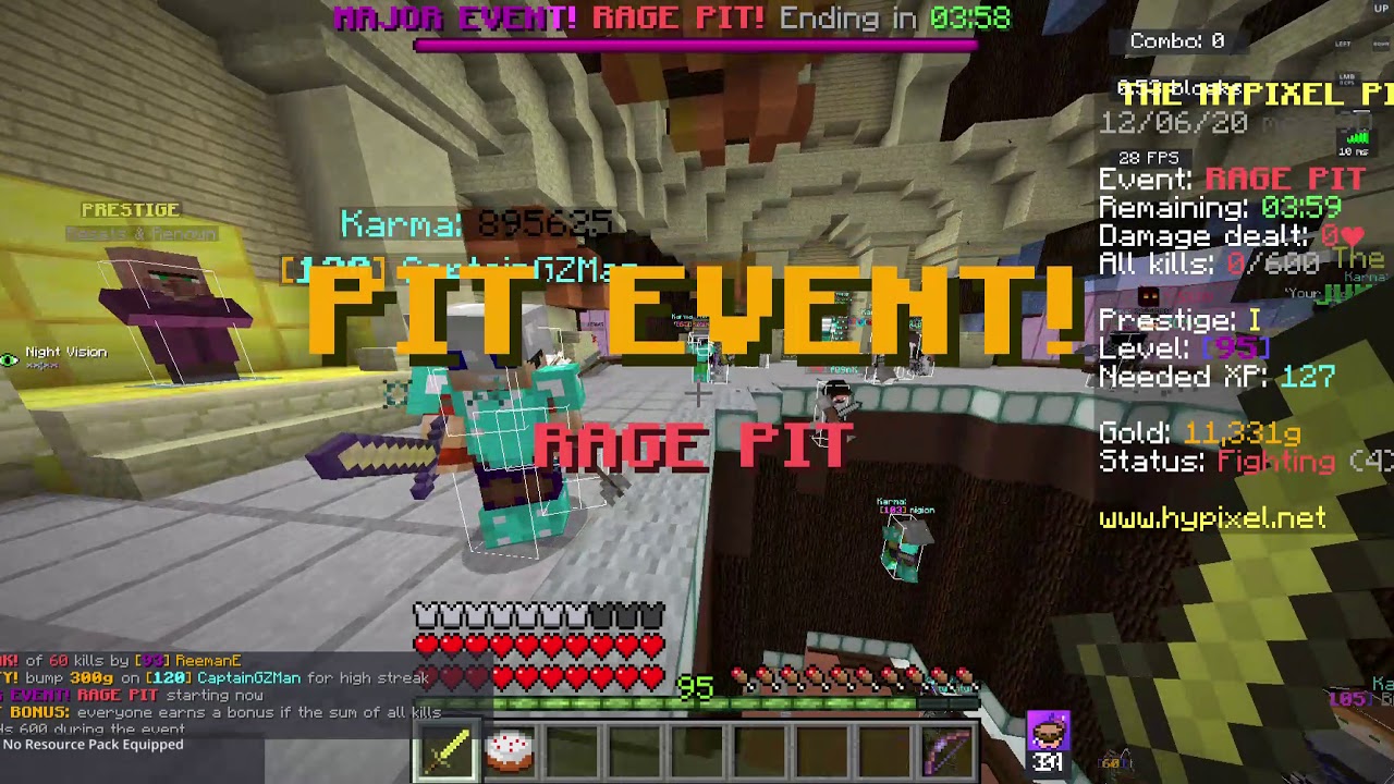 TUTO HYPIXEL PIT - YouTube