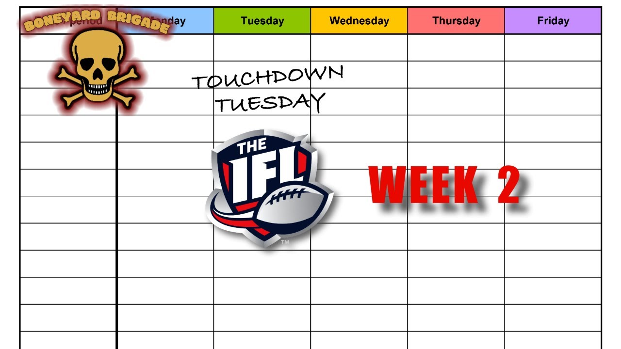 Touchdown Tuesday Highlights - IFL Football 2024 Week 2 - YouTube