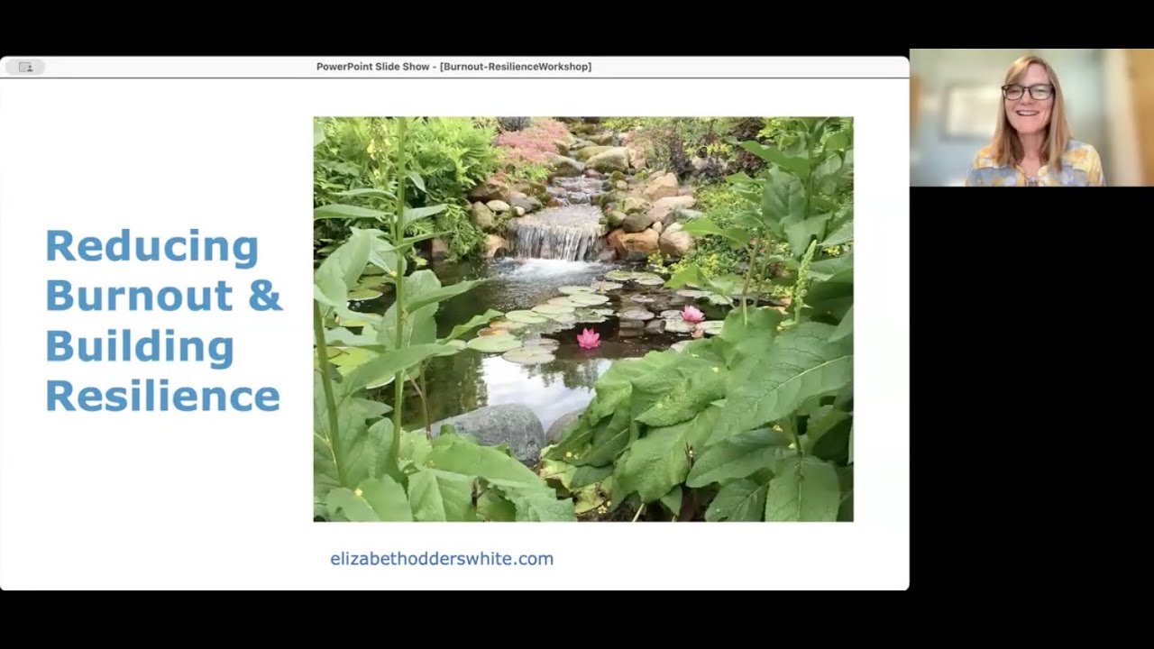 Reducing Burnout & Building Resilience Workshop | STANDOUT Professor ...