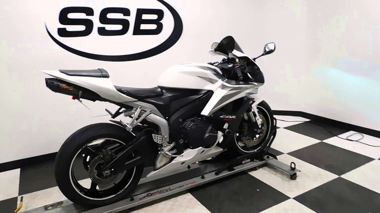 2007 Honda CBR600RR White - used motorcycle for sale - Eden Prairie, MN ...
