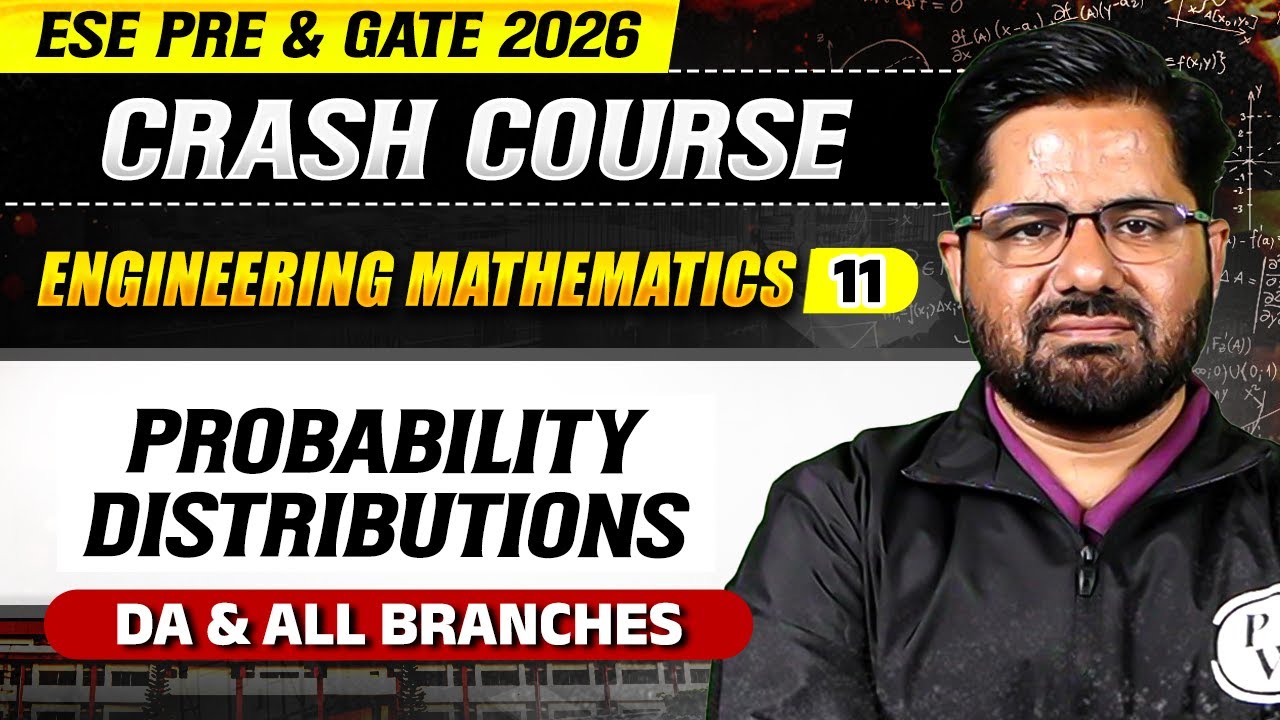 Engineering Mathematics 11 : Probability Distributions | All Branches ...