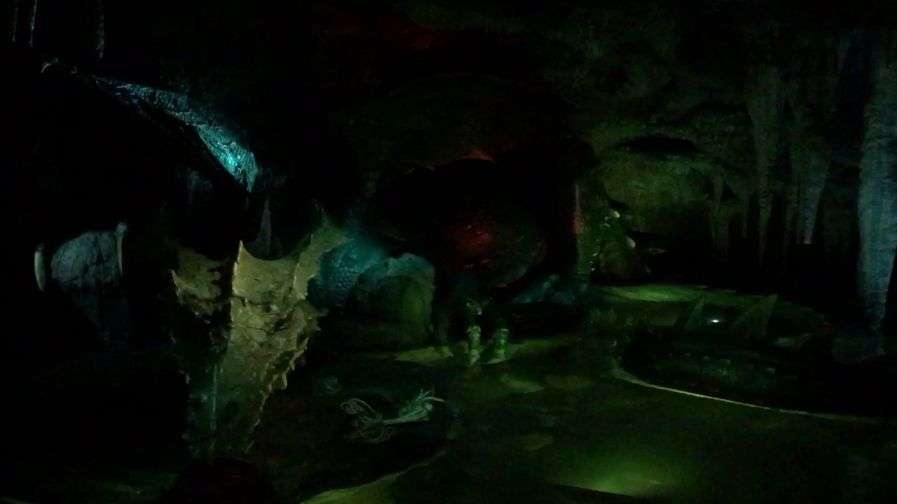 The Dragon underneath Sleeping Beauty's Castle Disneyland Paris - YouTube
