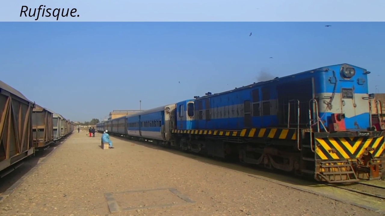 Trains in Senegal. - YouTube