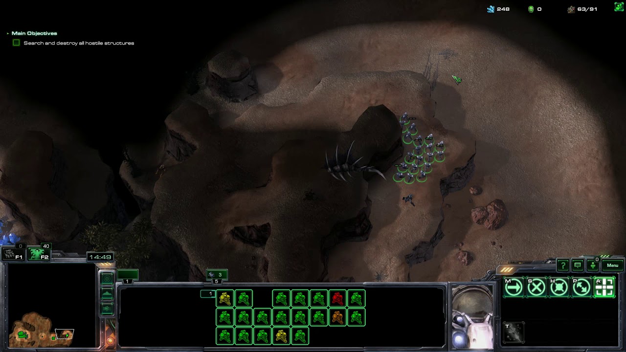 StarCraft 2: Scattered - The Swarm 03 - Sandstorms - YouTube