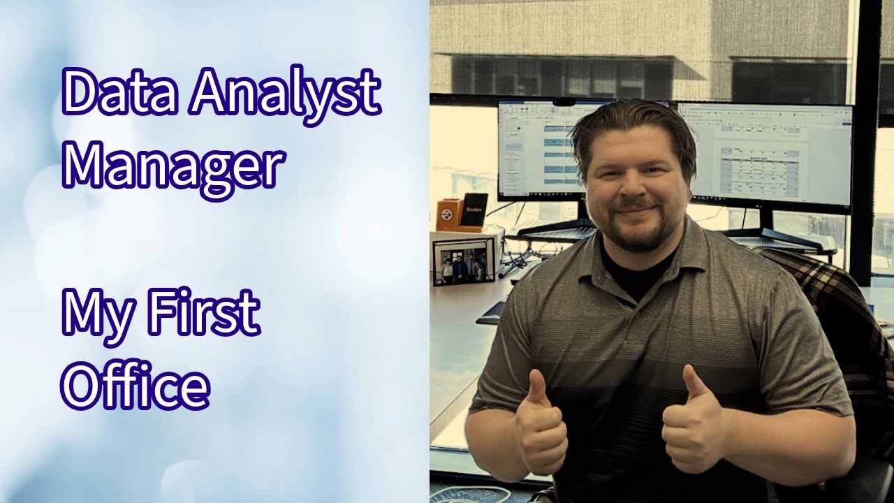 First Office Setup - Data Analyst Manager - YouTube