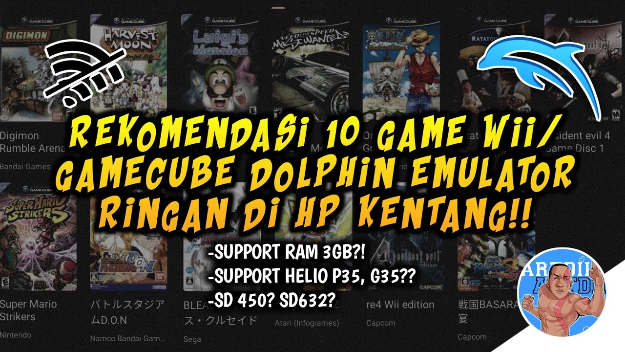 10 REKOMENDASI GAME DOLPHIN EMULATOR YANG RINGAN DI MAINKAN DI HP ...