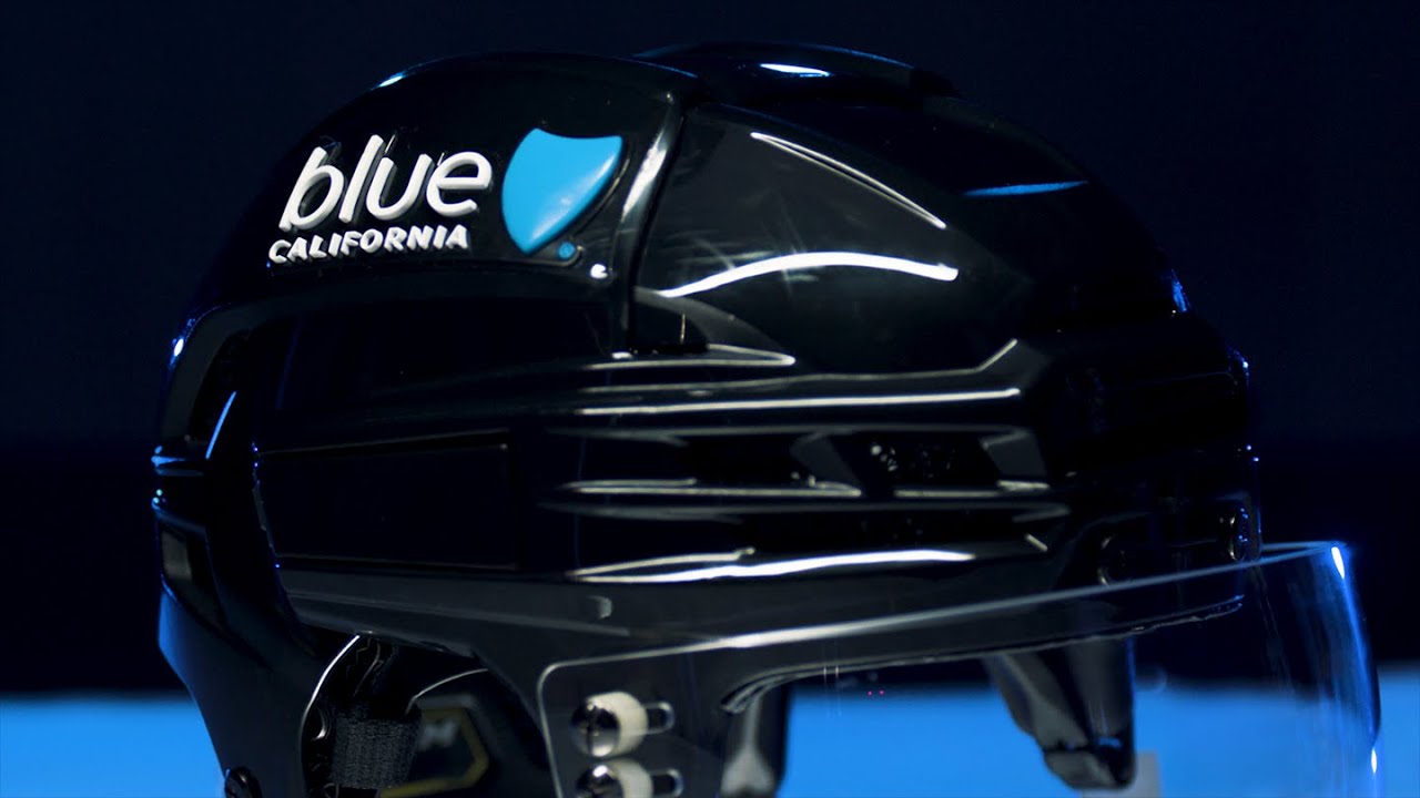 LA Kings Name Blue Shield of California Official Helmet Partner - YouTube