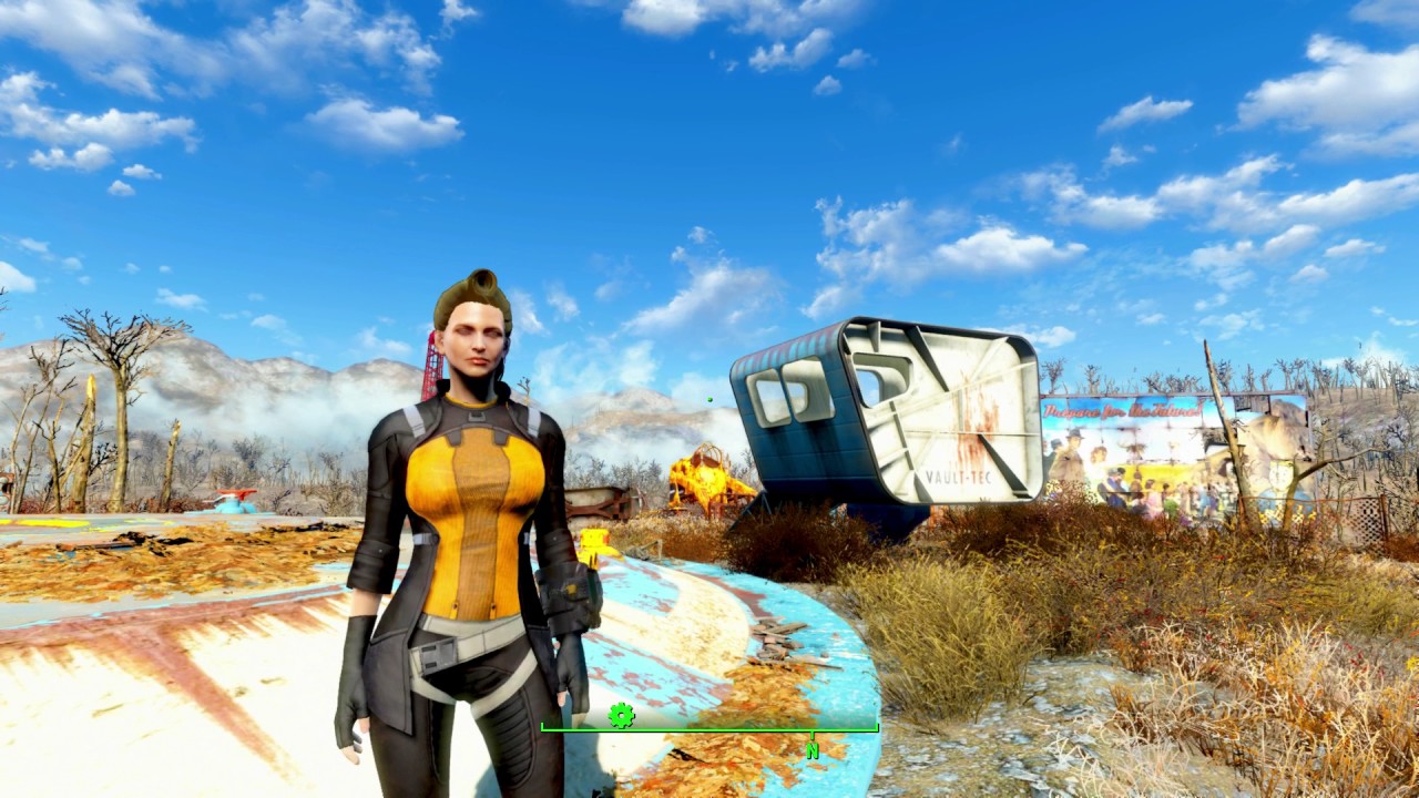 FALLOUT 4 MODS BOS PILOT UNIFORM - YouTube