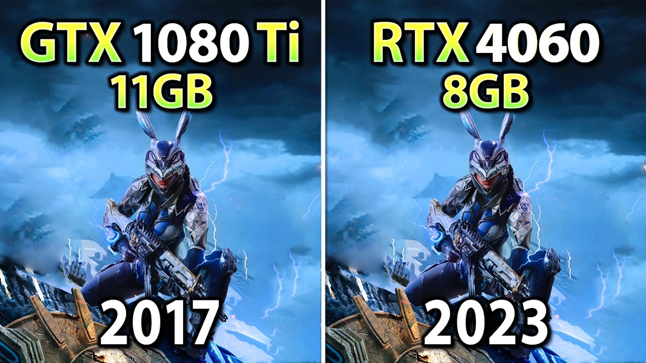 GTX 1080 Ti vs RTX 4060 - 1440p Gaming Test in 2024 - YouTube