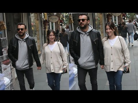 HAZAL KAYA EŞİ ALİ ATAY'LA GÖRÜNTÜLENDİ#aliatay