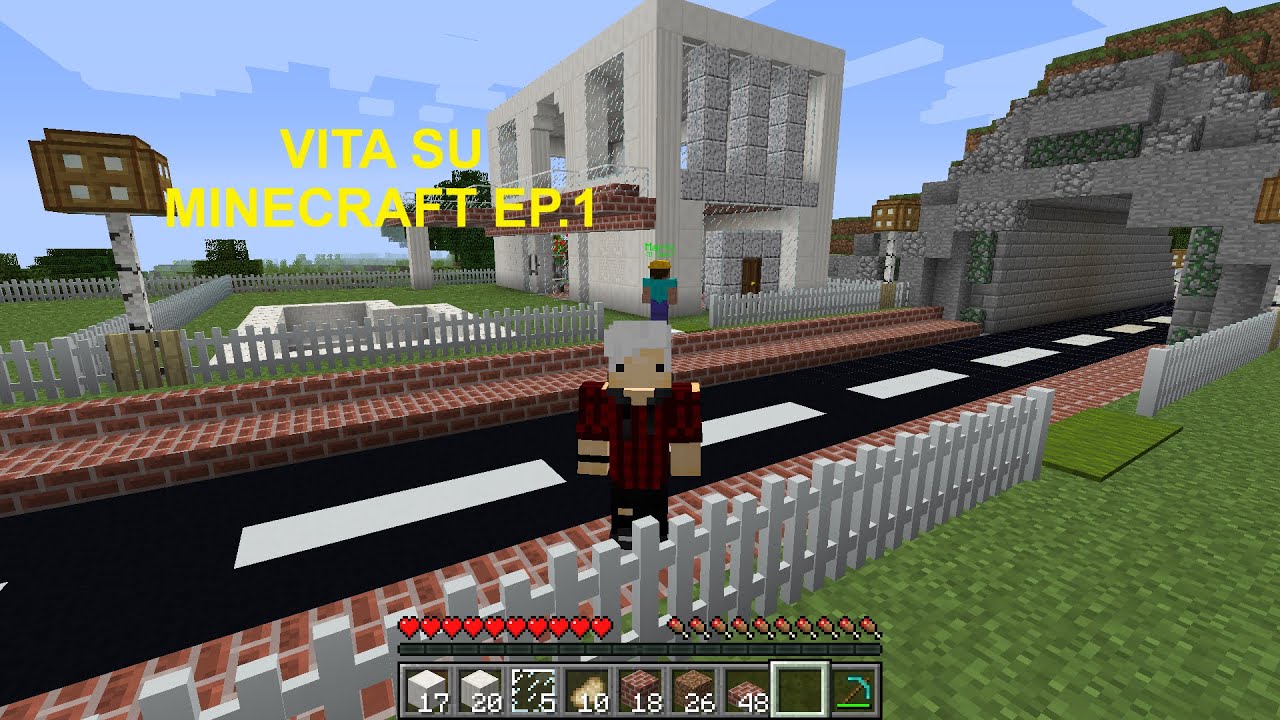 Troviamo il nostro primo lavoro (EP.2)-Vita su MINECRAFT-MINECRAFT ITA ...