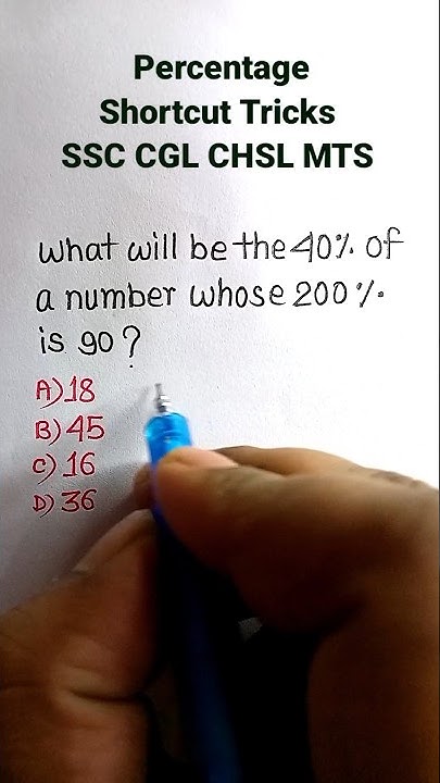 Percentage| Percentage Shortcuts Tricks| Percentage Maths| Maths Fast ...