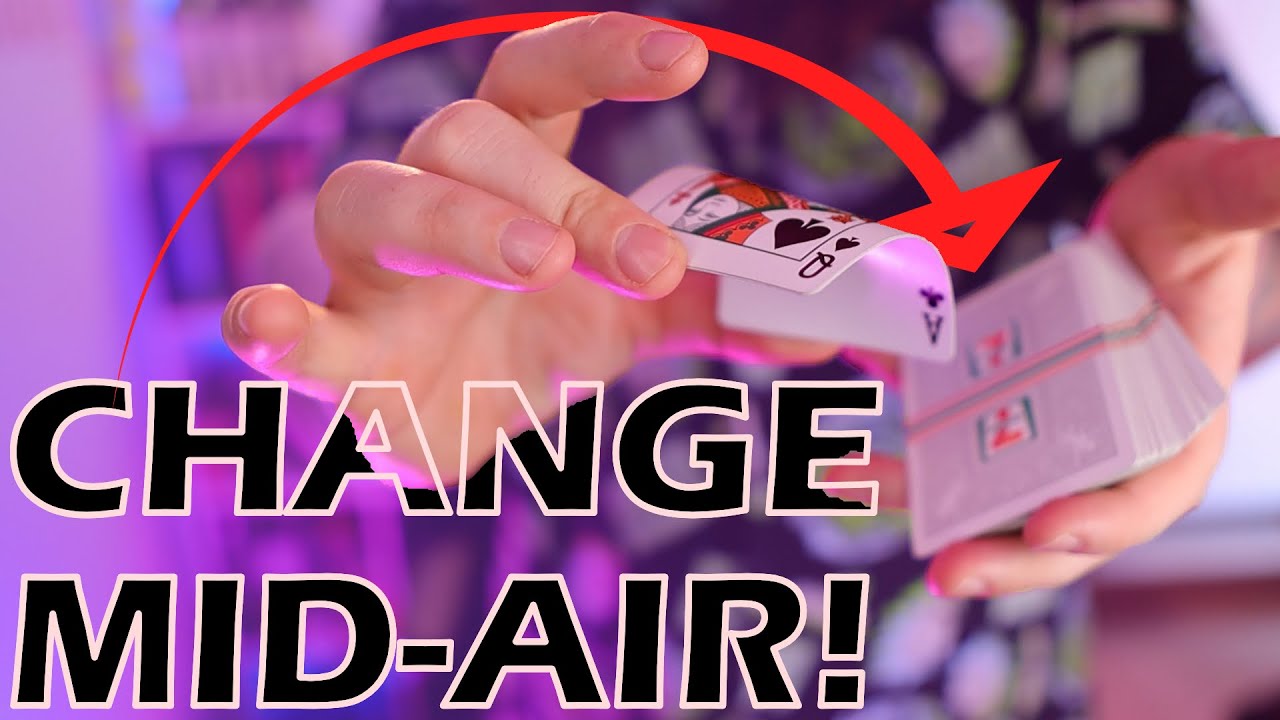 HOW TO CHANGE A CARD IN MID-AIR! - Duck Change Tutorial! - YouTube