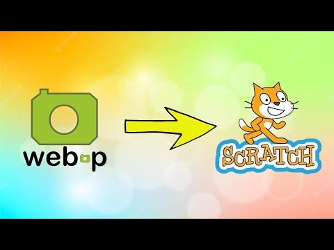 How to upload a WEBP file onto scratch - YouTube