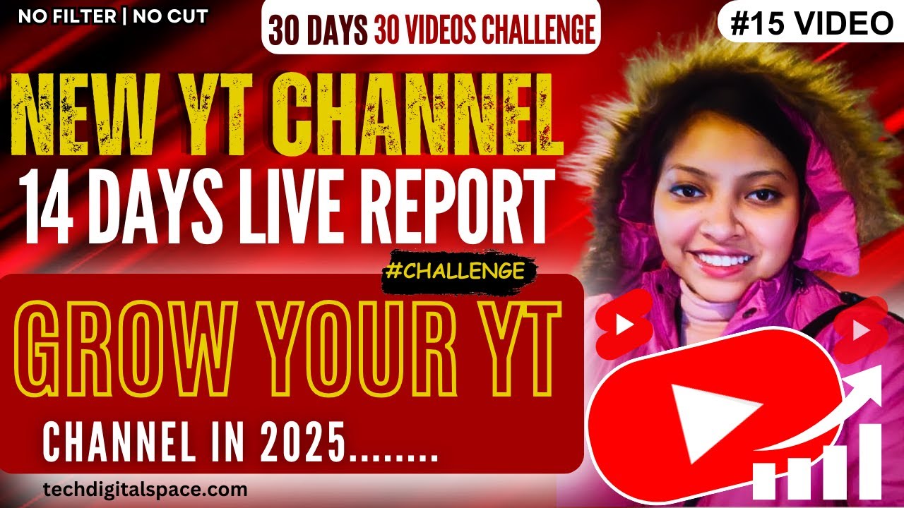 New YT Channel - 14 Days Report | Grow Youtube Channel | Day-15 | 30 ...