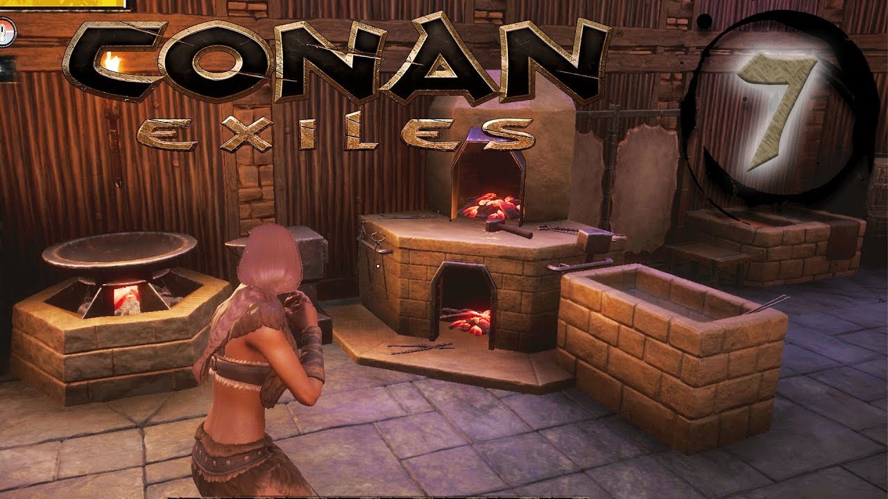 CONAN EXILES - Improved Crafting & Learning Mitra #7 - YouTube