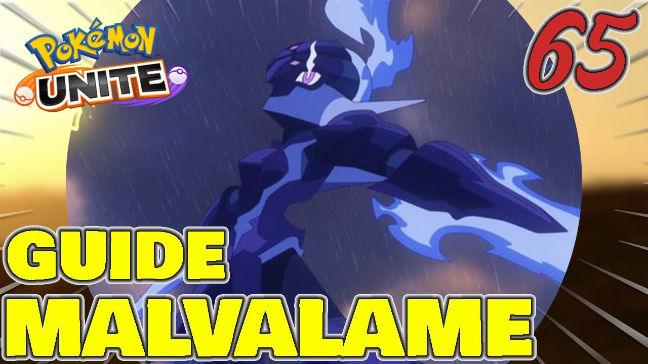 MALVALAME, LE POKÉMON FEU BRETTEUR - GUIDE #65 - POKÉMON UNITE - YouTube