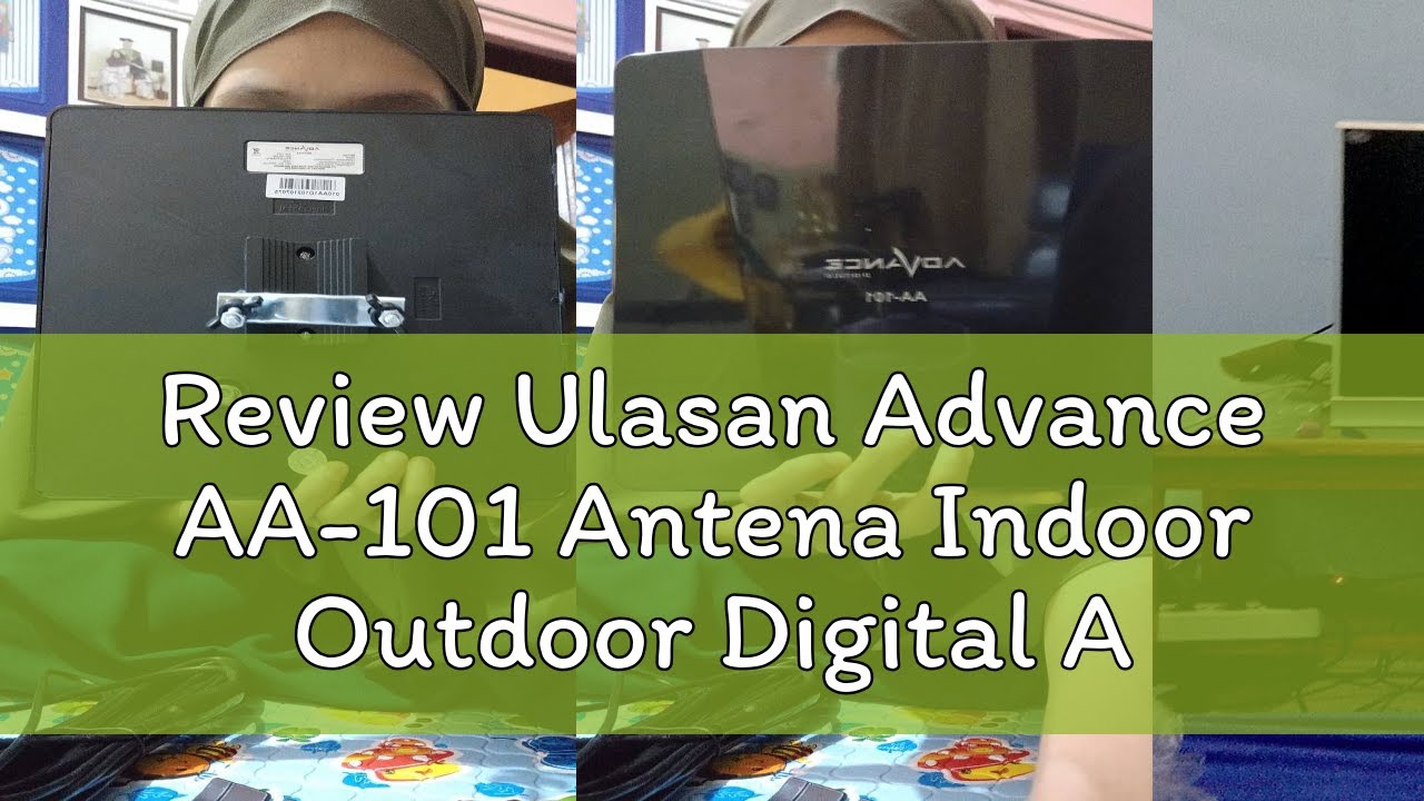 Review Ulasan Advance AA-101 Antena Indoor Outdoor Digital Analog Dalam ...