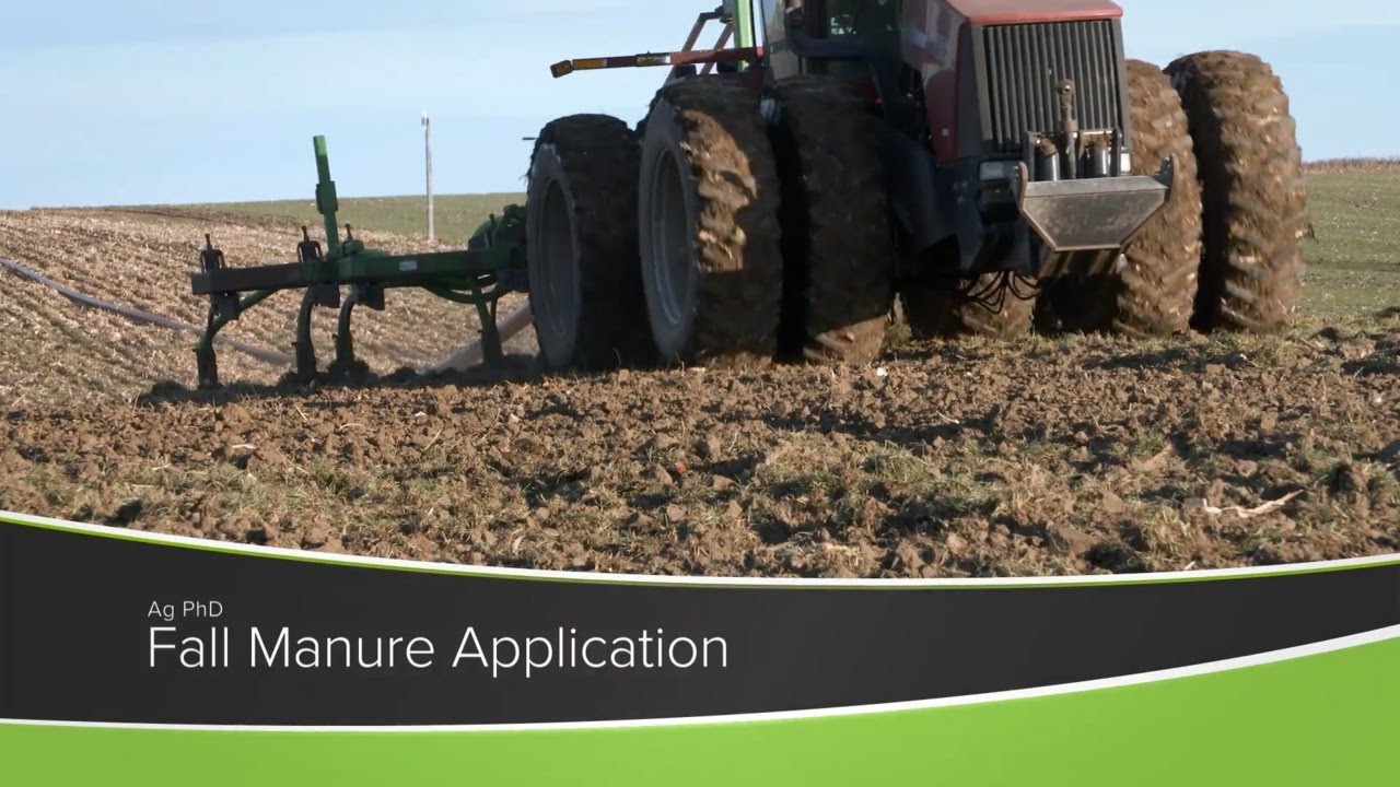 Fall Manure Application (From Ag PhD Show #1172 - Air Date 9-20-20 ...