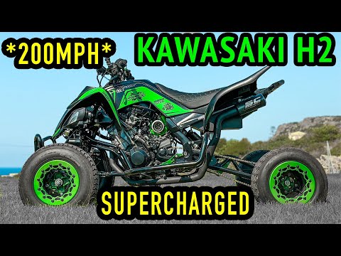 YAMAHA  RAPTOR H2 SWAP HYPERQUAD *0-60 1s * 🤯