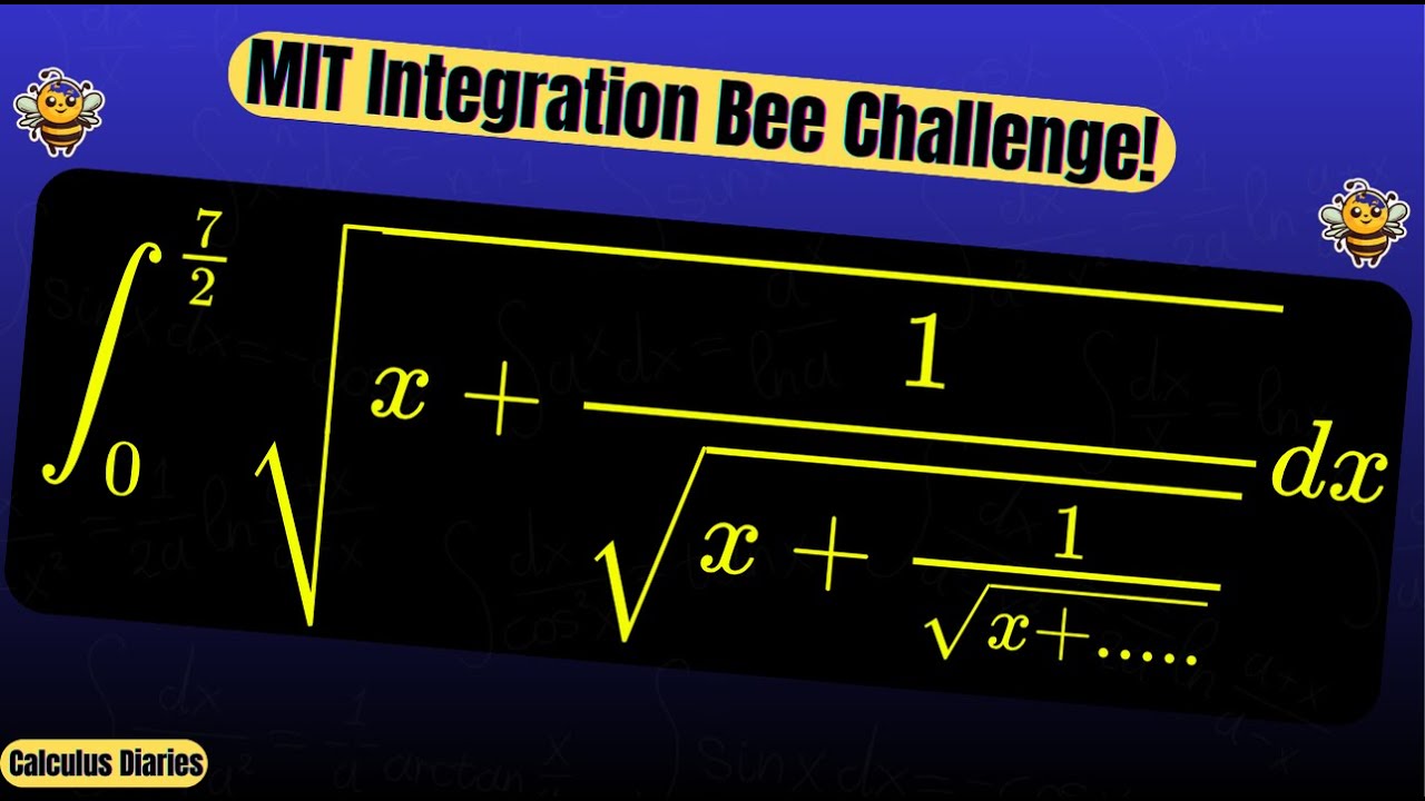 MIT Integration Bee Challenge: Solving the Infinite Nested Radical ...