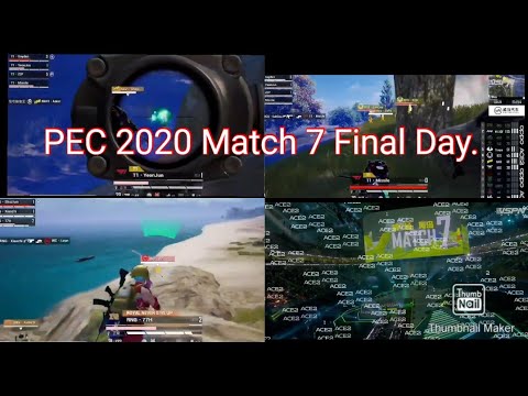 PEC 2020 Final Day Match 7 Full Highlights|.|NV-XQF Back To Back Chicken Dinner🔥🔥🔥🔥|. - YouTube
