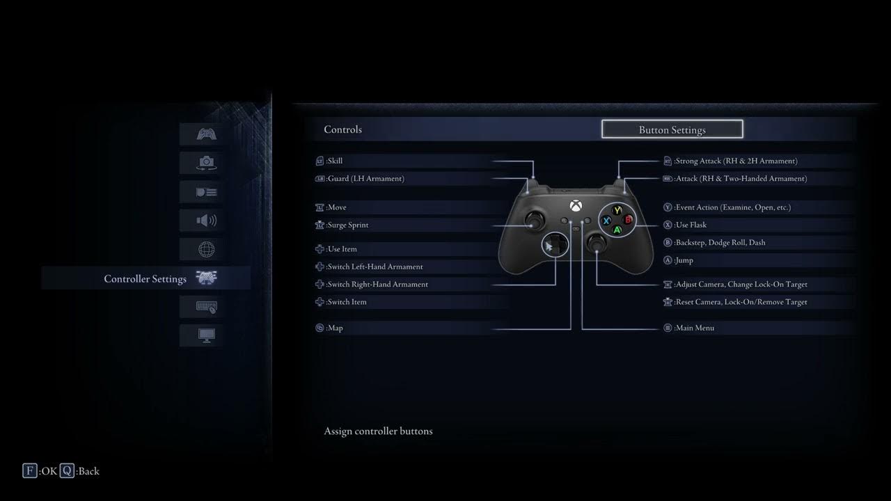 ELDEN RING NIGHTREIGN How to Change Controller Settings - YouTube