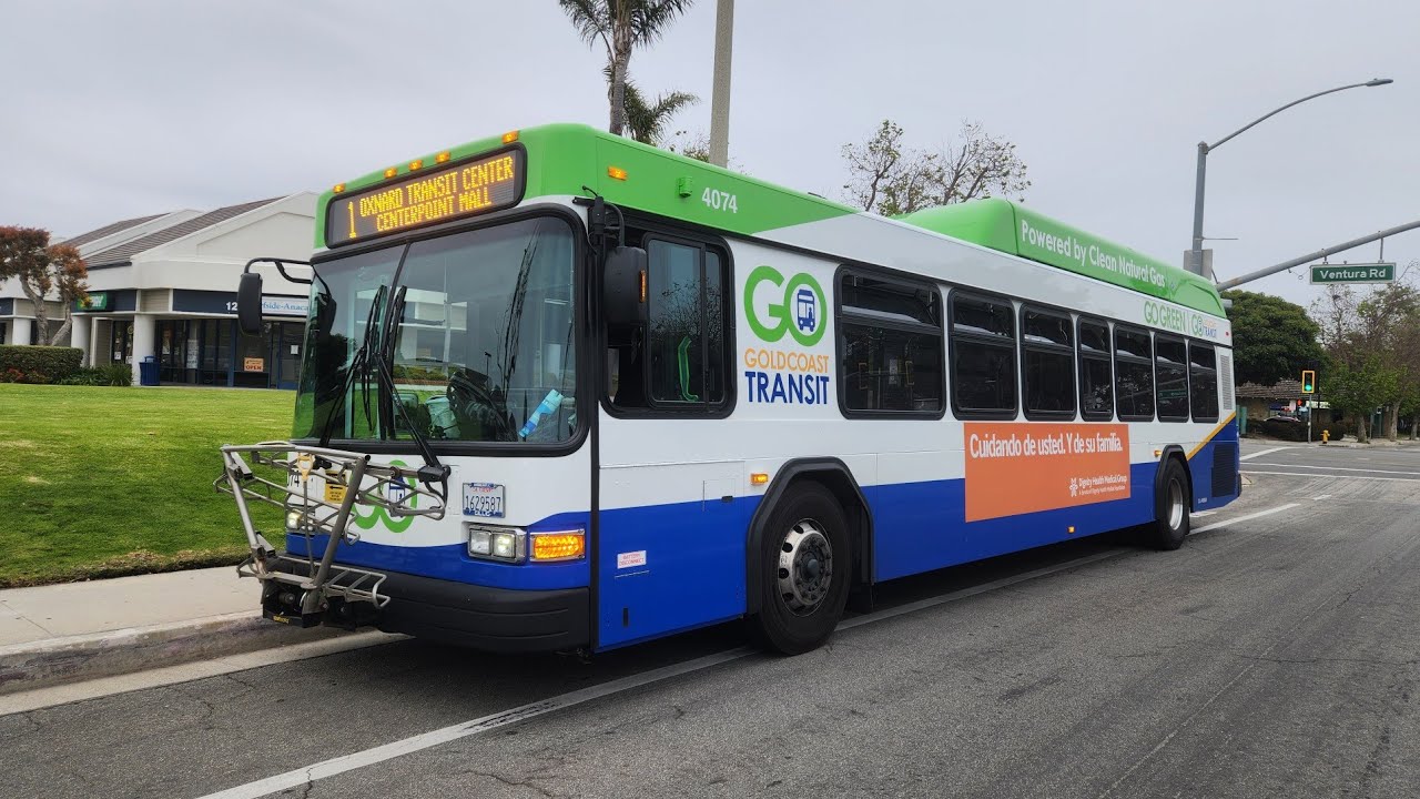 Gold Coast Transit 2022 Gillig Low Floor CNG 40' #4074 - YouTube