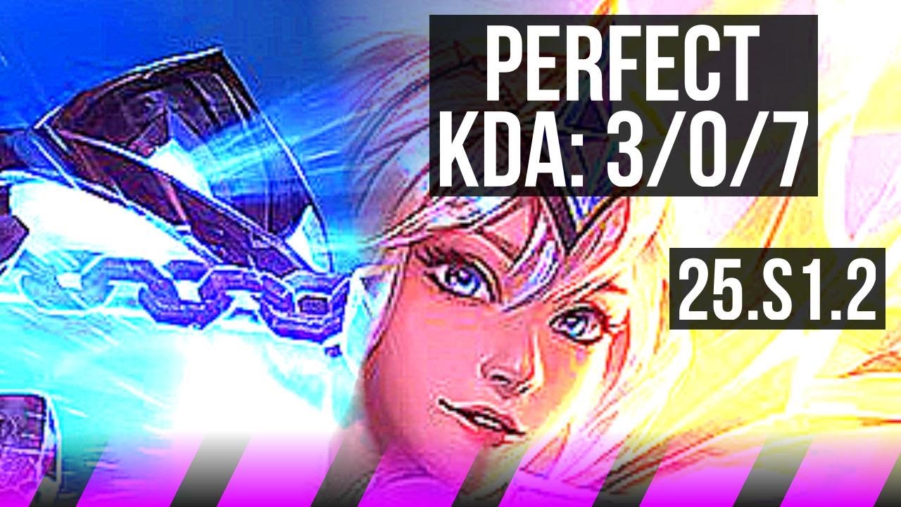 XERATH & Mel vs LUX & Jinx (SUP) | 3/0/7 | KR Master | 25.S1.2 - YouTube