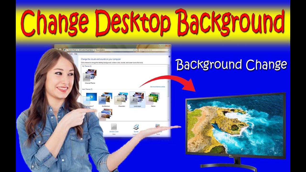 change desktop wallpaper | change desktop background | ডেক্সটপের ছবি ...