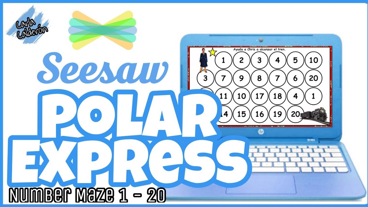 Polar Express | Number Maze 1 - 20 - YouTube