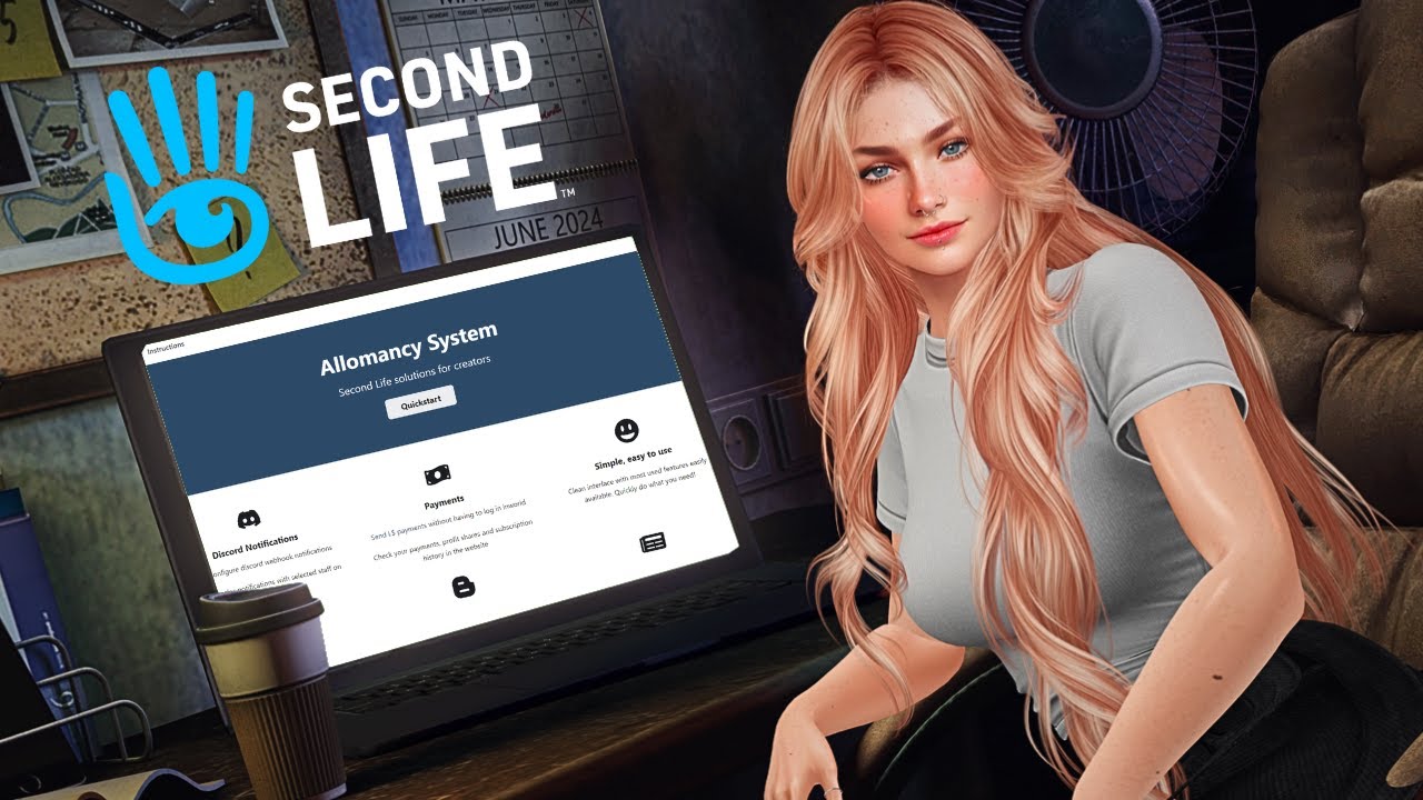 COMO FUNCIONA O SISTEMA DE GERENCIAMENTO ALLOMANCY NO SECOND LIFE - YouTube