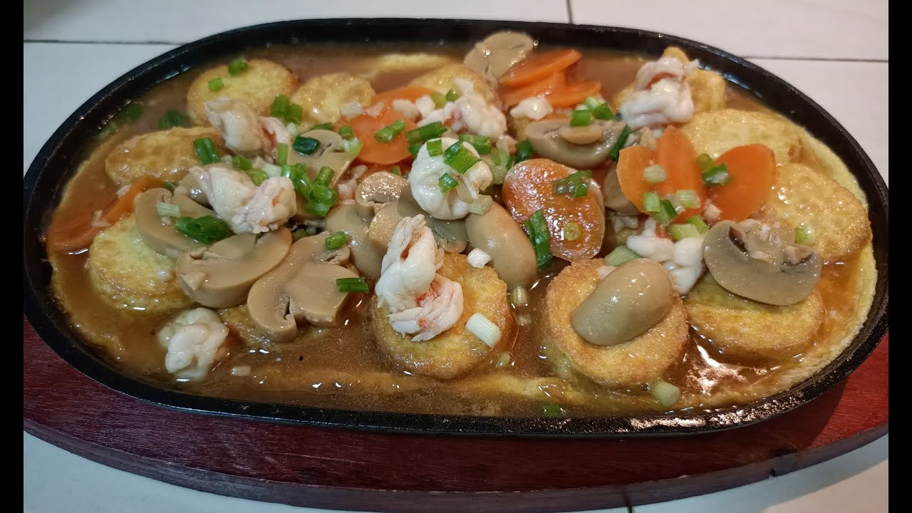 HOT PLATE TAHU TELUR DI JAMIN KETAGIHAN - YouTube