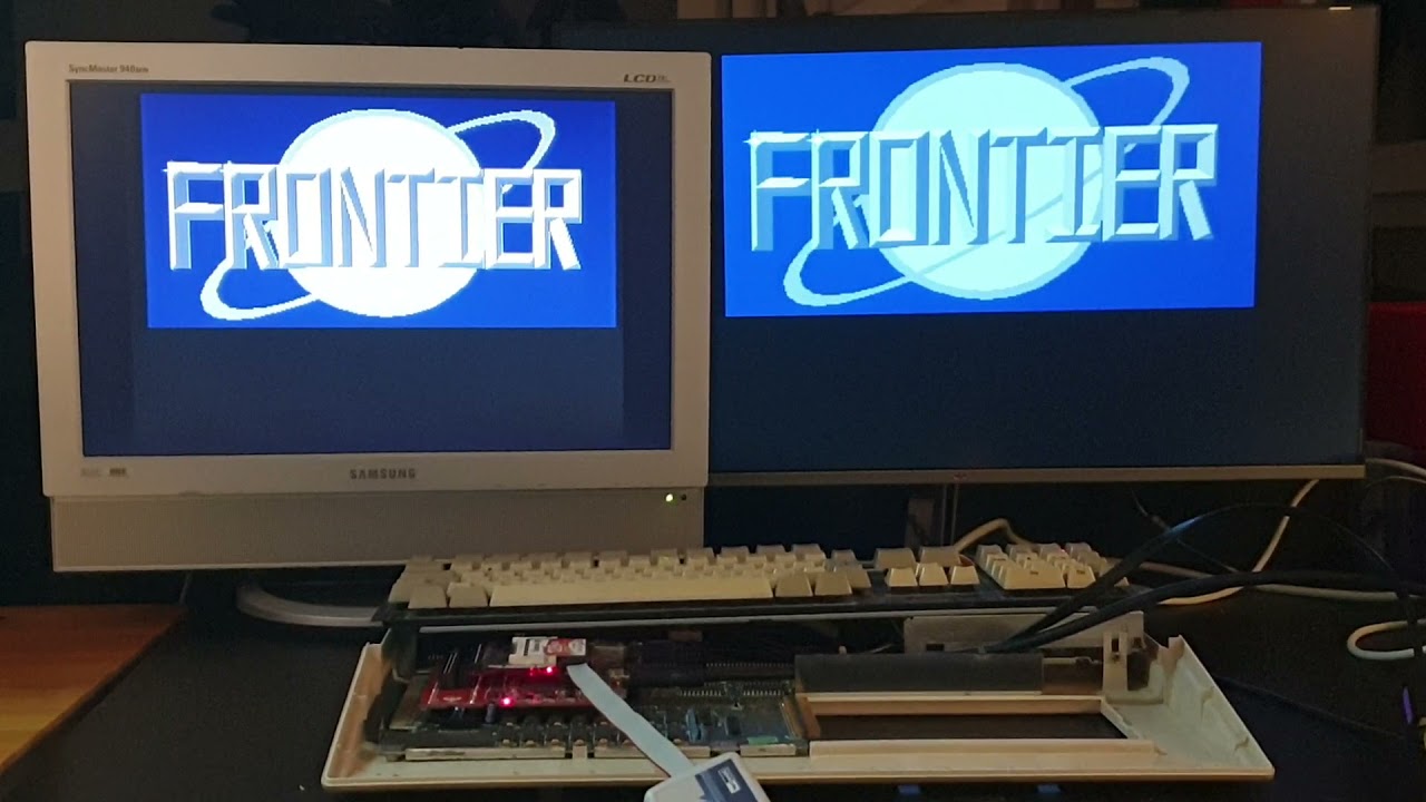 03Firebird the new accelerator card for the AMIGA 500 - YouTube
