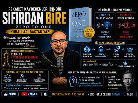 Zero to One | Sıfırdan Bire Kitabı |Girişimciliğin En Büyük Yalanı