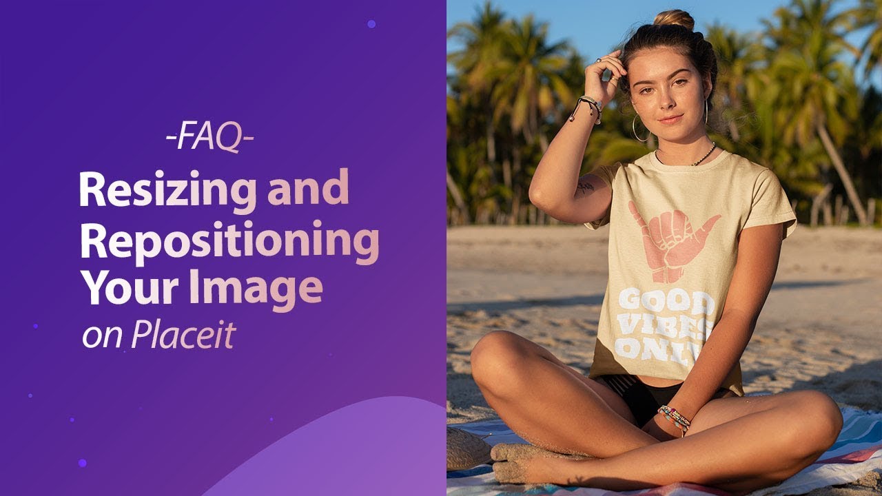 Resizing and Repositioning Your Image - YouTube