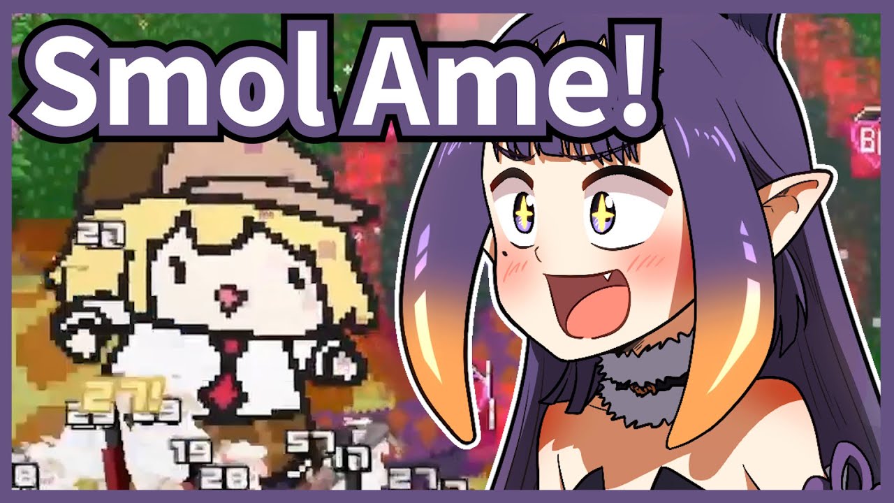 Ina Ground Pounded Smol Ame On Her First Try! 【Hololive / Eng Sub ...