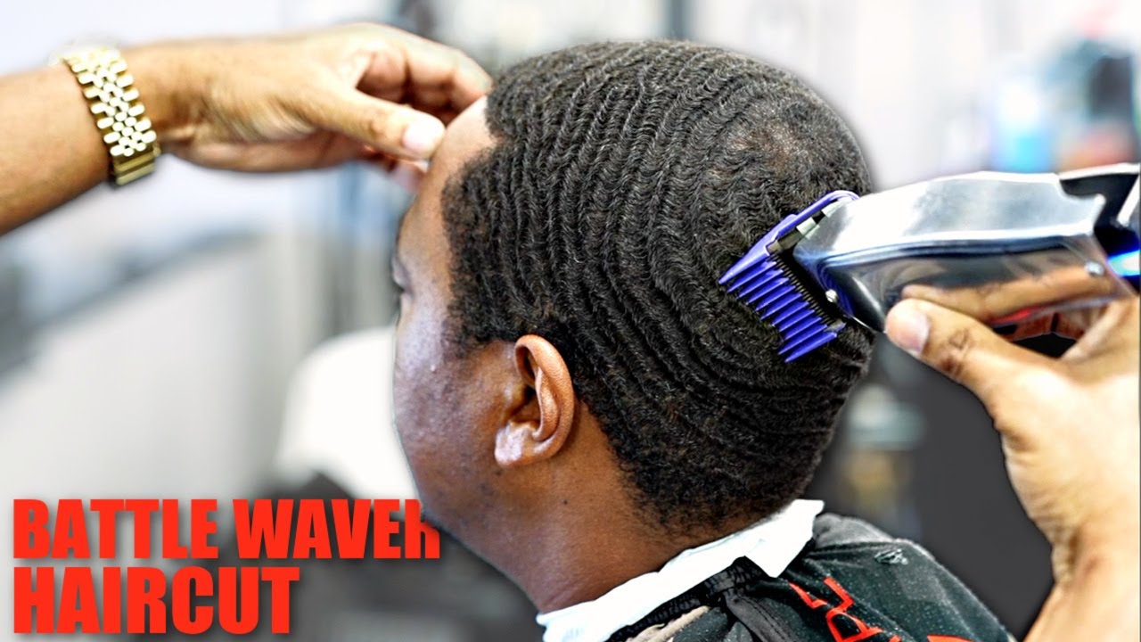 PROPER WAY TO CUT A BATTLE WAVER | HAIRCUT TUTORIAL: MID TAPER 4K - YouTube