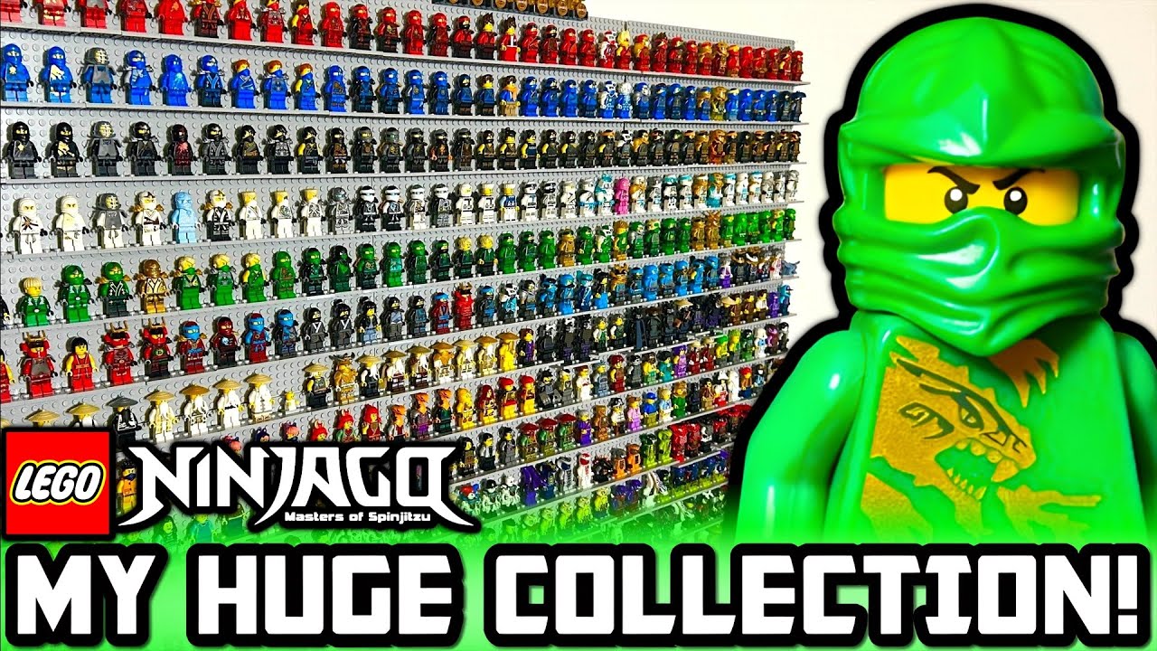 My ENTIRE LEGO Ninjago Minifigure Collection! 🐉 800+ Minifigs! (2025 ...