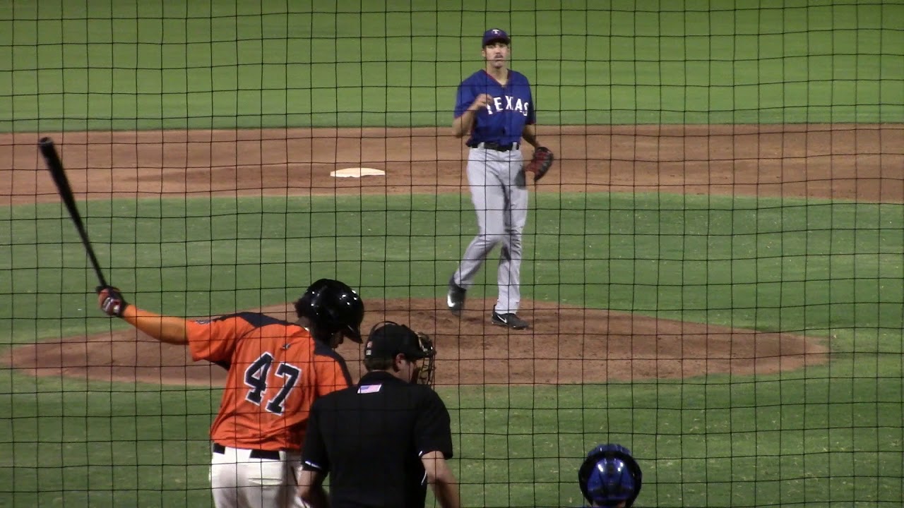 Hans Crouse, RHP, Texas Rangers - YouTube