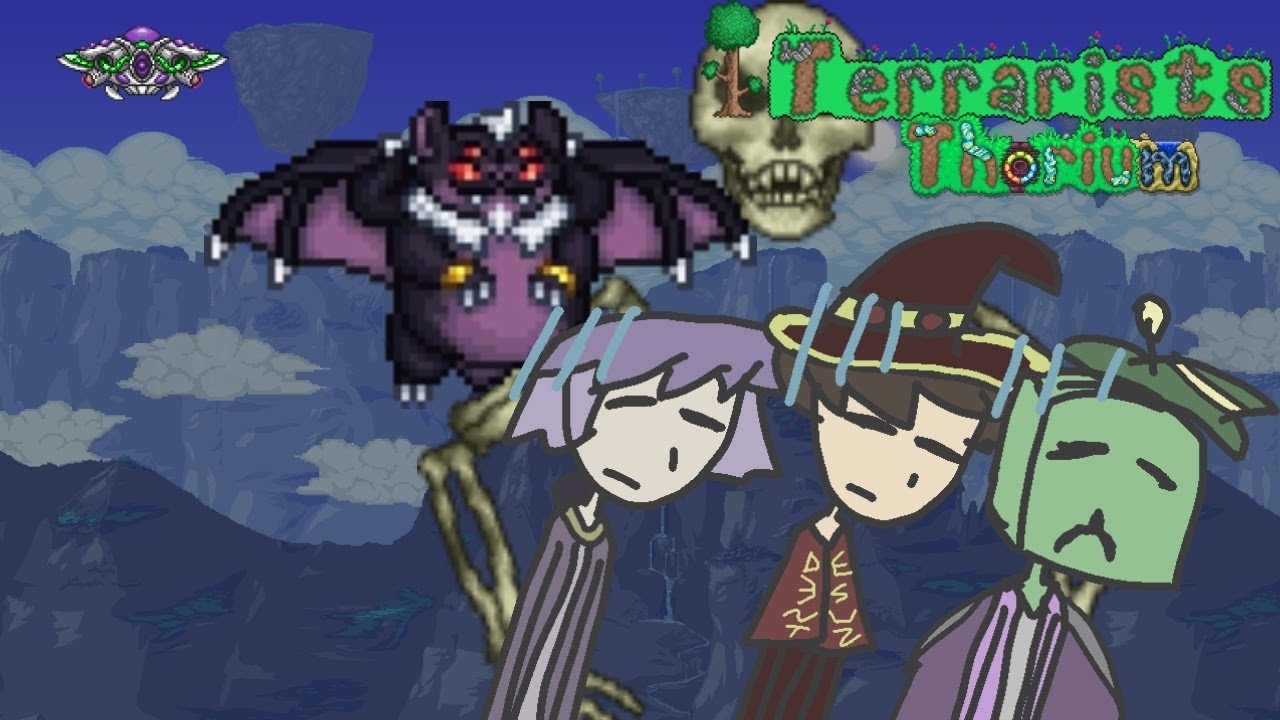 Terrarists take on Terraria Thorium Mod Bosses - 2 - YouTube