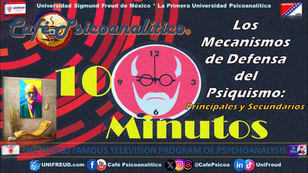 10 MINUTOS: Los Mecanismos de Defensa del Psiquismo: Principales y ...